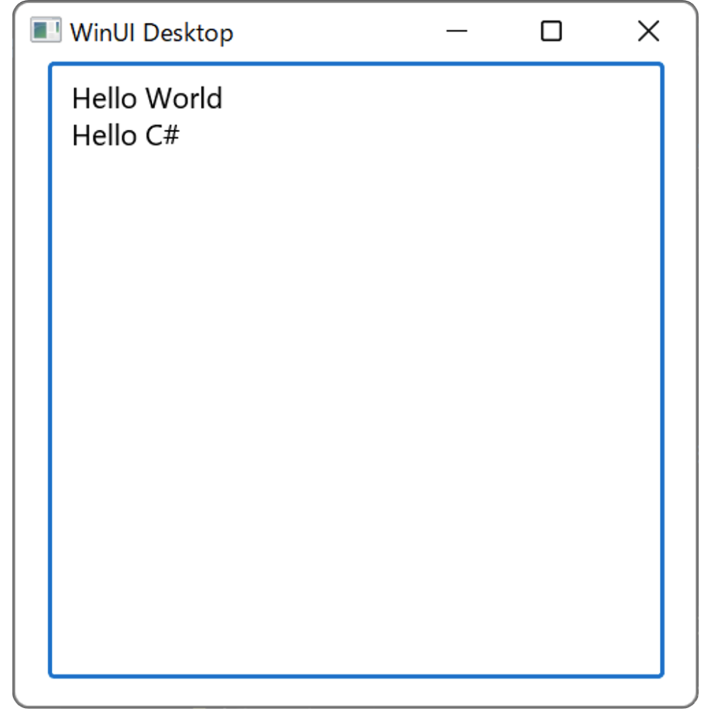 [WinUI 3][TextBox] 改行文字を入力できるようにする | HIROs.NET Blog