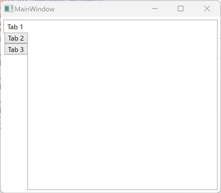 [WPF][TabControl] タブの配置位置を設定する方法 | HIROs.NET Blog